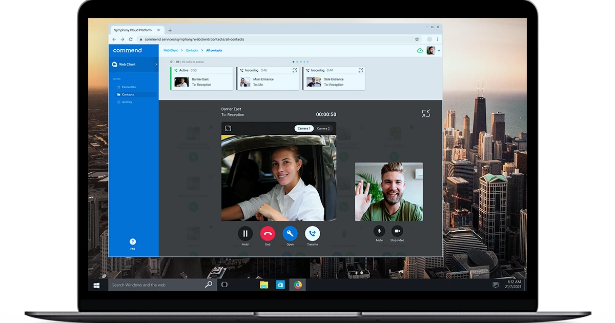 Schneider Intercom - Web Client