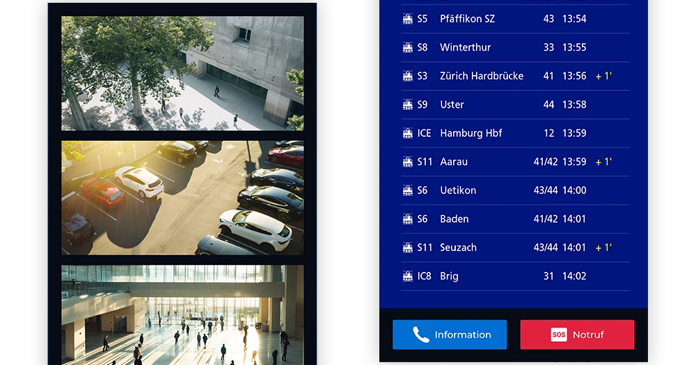 Customised Visualisation - Touchscreen Intercom | Schneider Intercom
