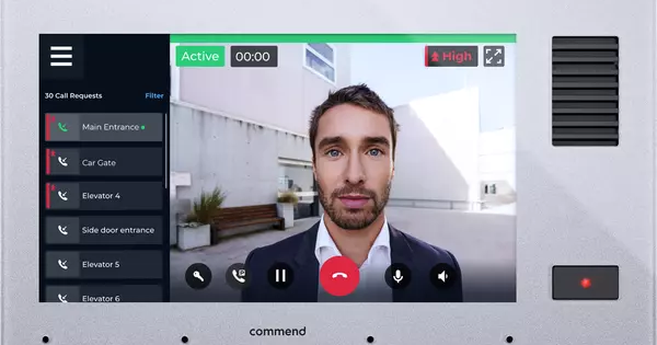 Symphony Control Desk id8 with Touchscreen | Schneider Intercom
