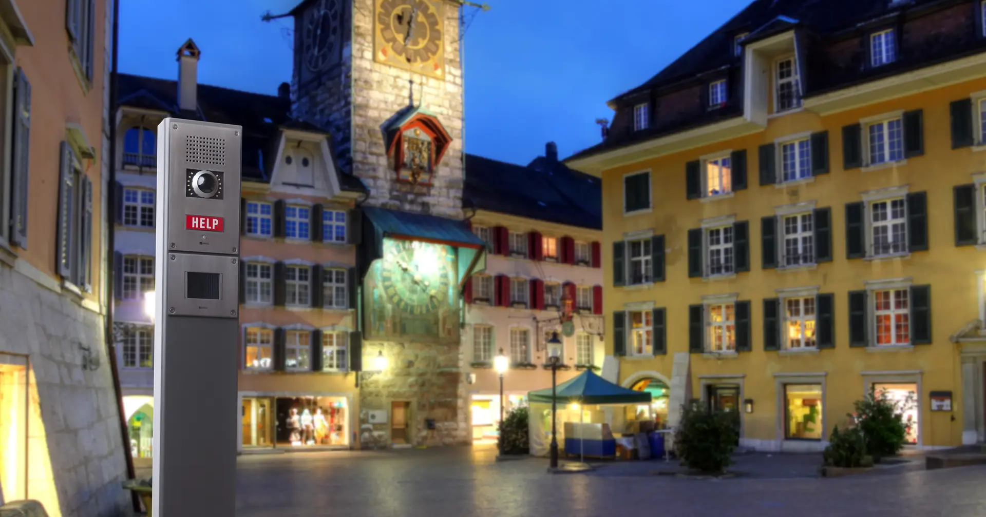 Compact Communication Column for various Applications | Schneider Intercom