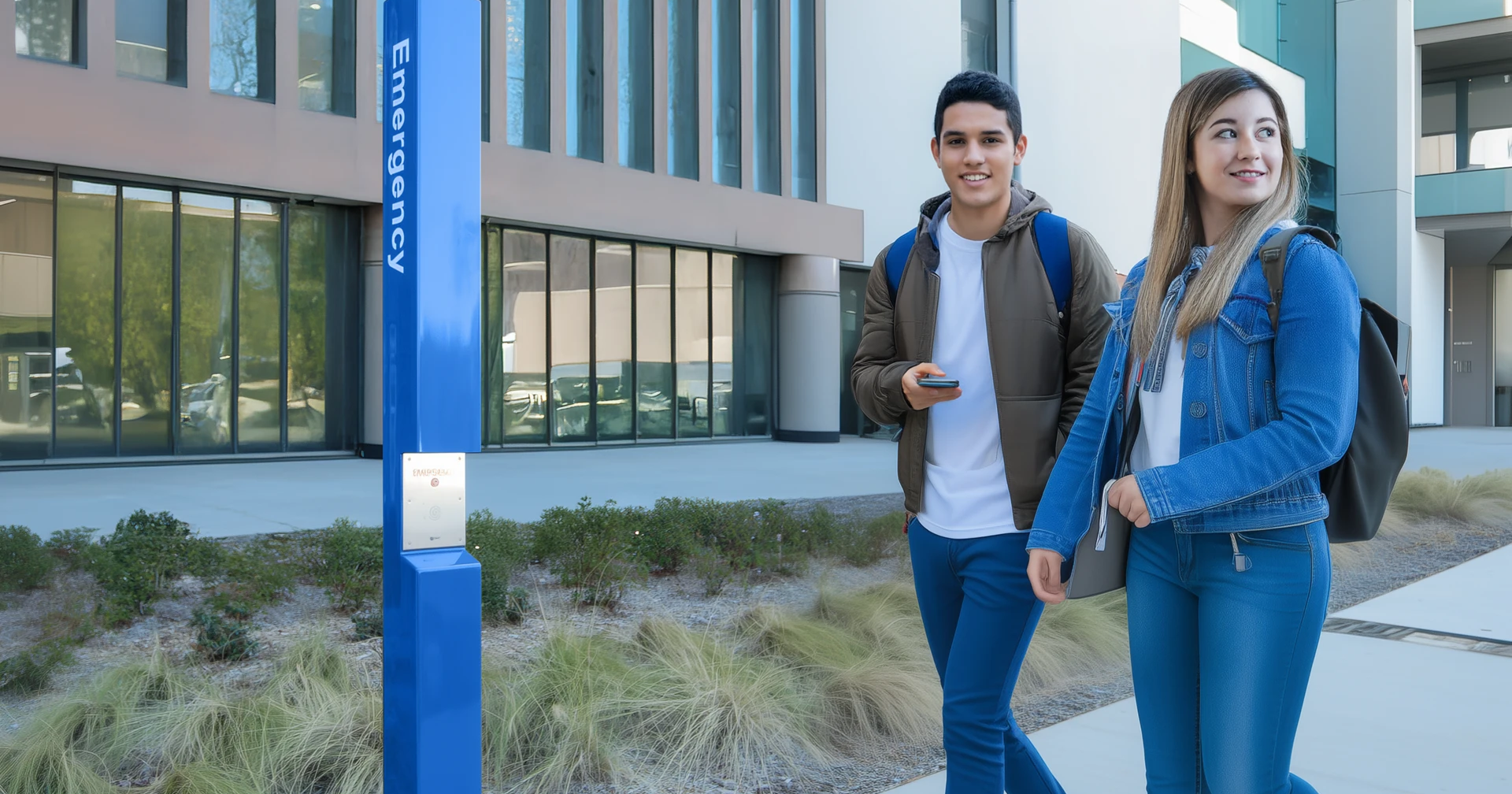 Blue Light Emergency Towers | Schneider Intercom