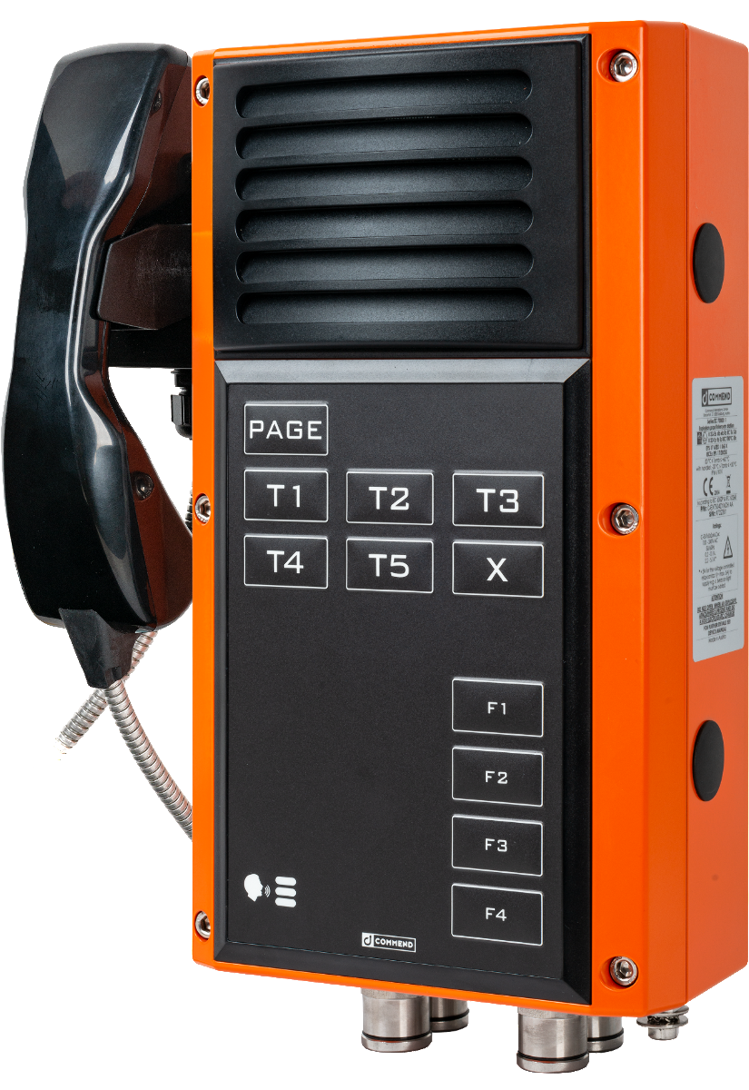 EX 7P04D 2 DC S H - Digital Intercom stations for explosive environments | Schneider Intercom